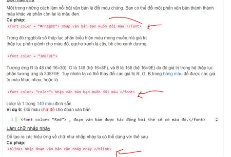 Màu Nền đoạn Chữ Trong Html Programming Dạy Nhau Học