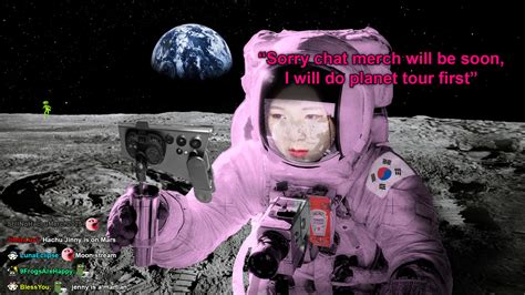 Hachu Visits The Moon R Hachubby