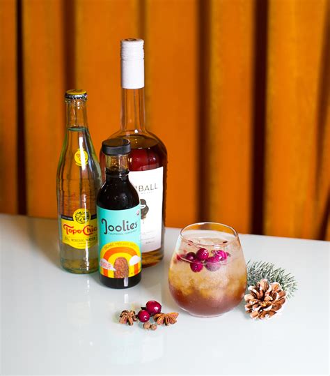 Date Syrup Holiday Cocktail