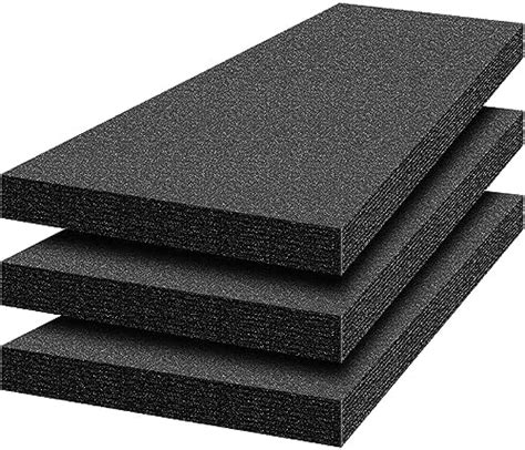 Customizable Polyethylene Foam Black Packing Foam Inserts For Cases Thick
