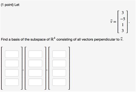Solved point Let Vー Chegg com