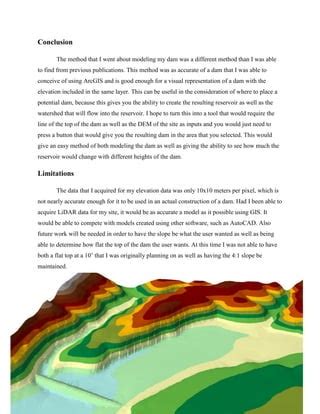 Precise GIS Modeling Of A Dam PDF