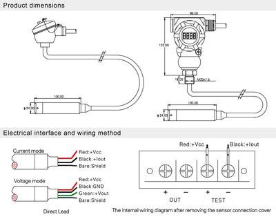 China Digital Modbus RS Submersible Overhead Water Tank Pressure Transducer China Overhead