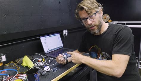 A Pair Of Arduino Uno R4 Boards Power This Tron Inspired Decked Out Shop Room Arduino Blog