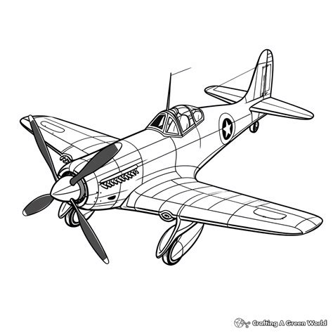 Coloring Book Pages Of F16 Plane [2025]