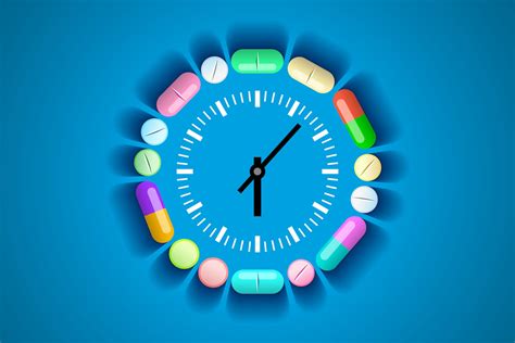 Time To Take Medication Watch And Capsule With Medication Flat Free Clipart 3529274