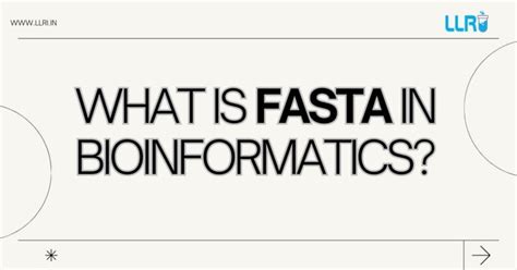 What Is Fasta In Bioinformatics Why We Use It