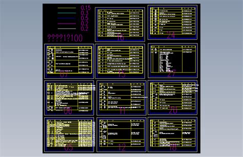 国家标准图集 电气图例 Autocad 2000 模型图纸下载 懒石网