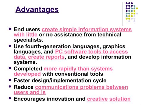 End User Development Approach Mis Ppt