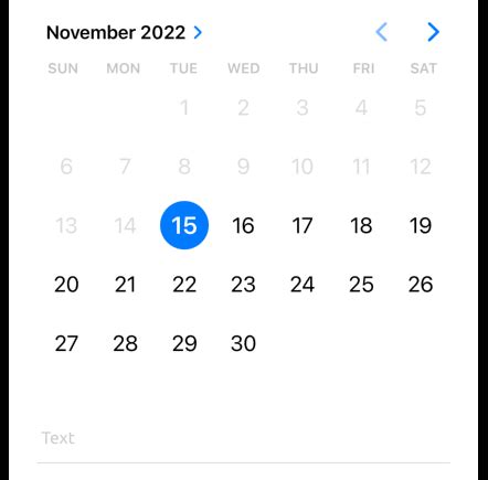 Plenty Of Free Space At The Bottom Of The Datepicker Component When Setting Display As Inline