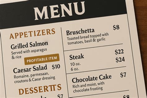 Restaurant Menu Pricing Strategy Maximize Profits With Ease Biyo Pos