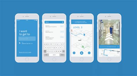 Ui Prototype Of An Indoor Navigation App Powered By Ibeacons For Download Scientific Diagram