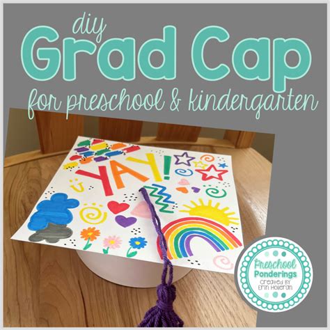 Easy Diy Graduation Cap Preschool Graduation