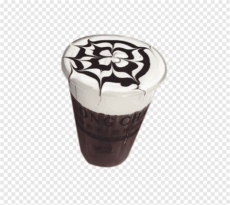 홍콩 식 밀크티 아이싱 초콜릿 밀크 초콜릿 커버 화이트 차 Png Pngegg