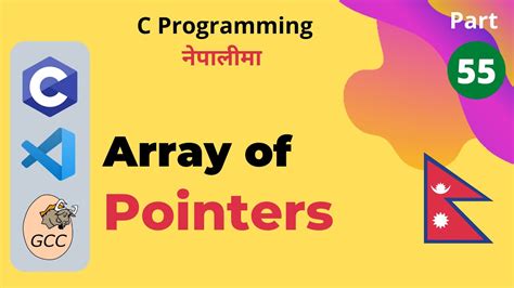 Array Of Pointers C Programming Tutorial In Nepali 55 Youtube
