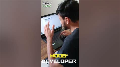 Noob Vs Pro Developer Youtube