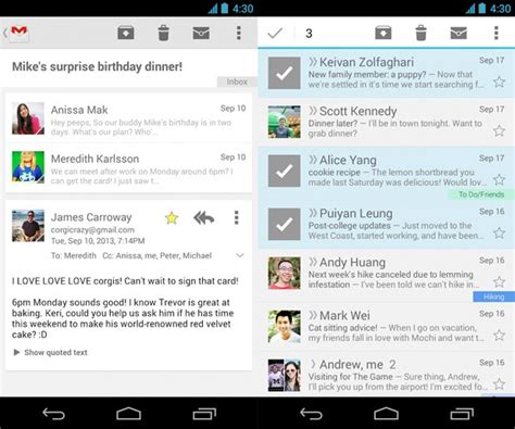 Gmail For Android Update Brings Cleaner Conversation View And Improved Multi Select Aivanet