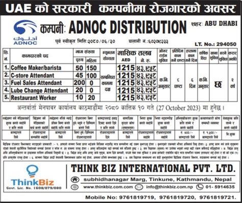 Adnoc Distribution Jobs Demand In Uae Baideshik Jobs