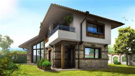 Идеен проект на вила във възрожденски стил Списание Жилища публикува проекти на къщи от