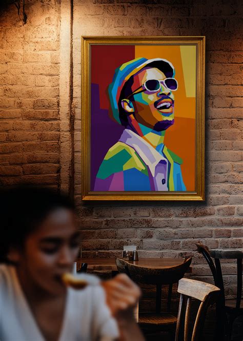 Stevie Wonder Posters And Prints By Al Basith Printler