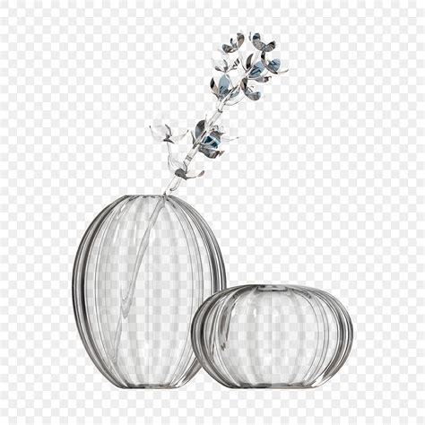 아름다운 장식품 신선한 쇼 유리 일러스트 꽃병 미술 장식 순수 삽화 Png 일러스트 및 Psd 이미지 무료 다운로드 Pngtree