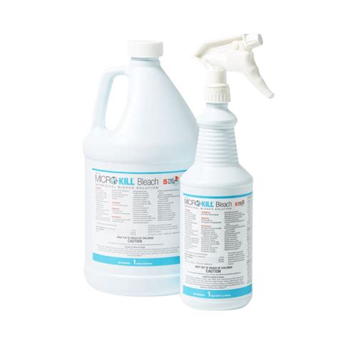 Medline Micro Kill Rtu Bleach Germicidal Bleach Solution