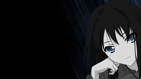 Black Anime Girl Wallpapers Wallpaper Cave