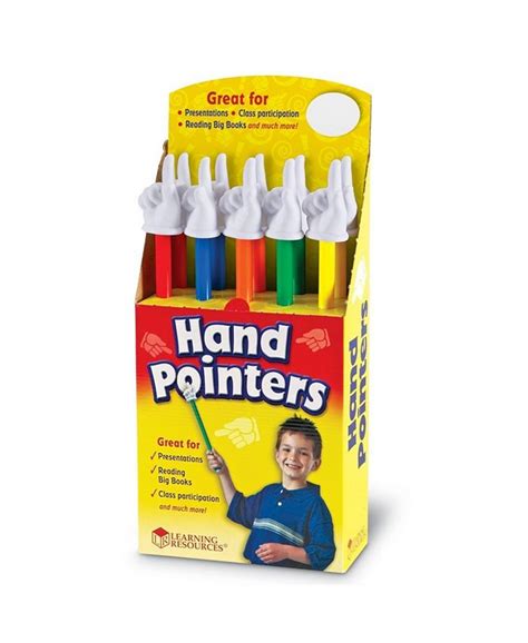 Learning Resources Hand Pointers Set Of 10 Assorted Macys