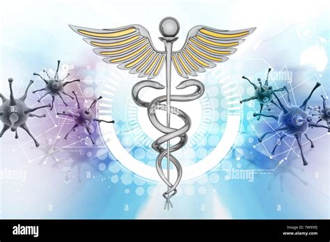 Dna And Virus Stock Photo Alamy