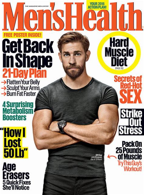 Magazine Cover Mens Health