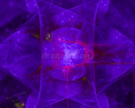 Abstract Digital Fractal Fantas Soft Vibrant Card Ornament Magic Curl Y Template Design Rende