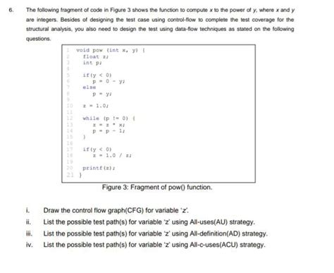 the following fragment of code in figure 3 shows the