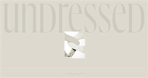 Undressed Behance