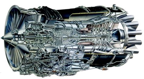 Turbine Jet Engine Flame