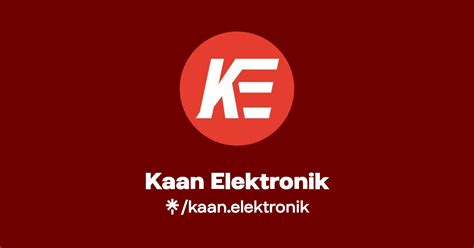 kaan elektronik instagram linktree