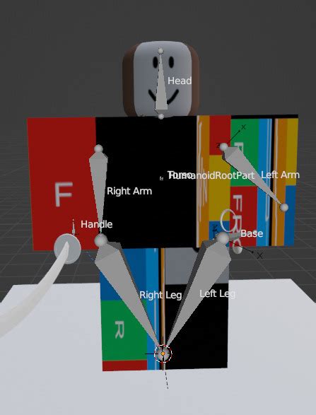 Importing R6 Rig To Blender Breaks Rig Texture Art Design Support Developer Forum Roblox