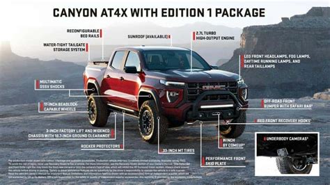 Canyon At4x First Drive Review New Model Trim For Mid Size Truck