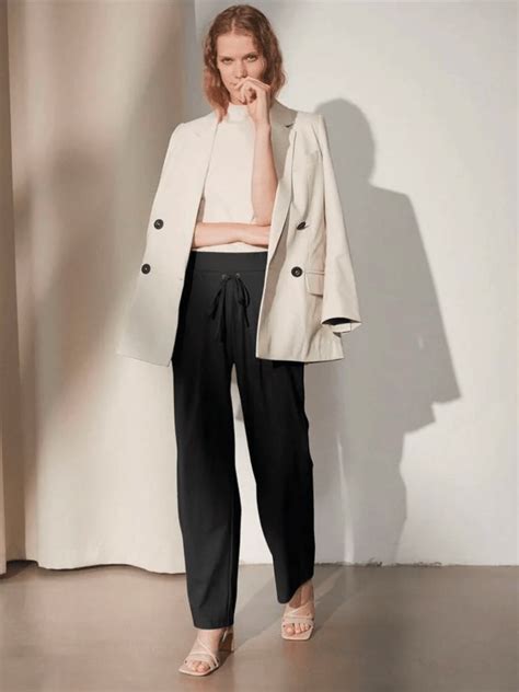 Raffaello Rossi Candice Straight Pant Black 2057 Signature Of Double Bay Verge Paula Ryan