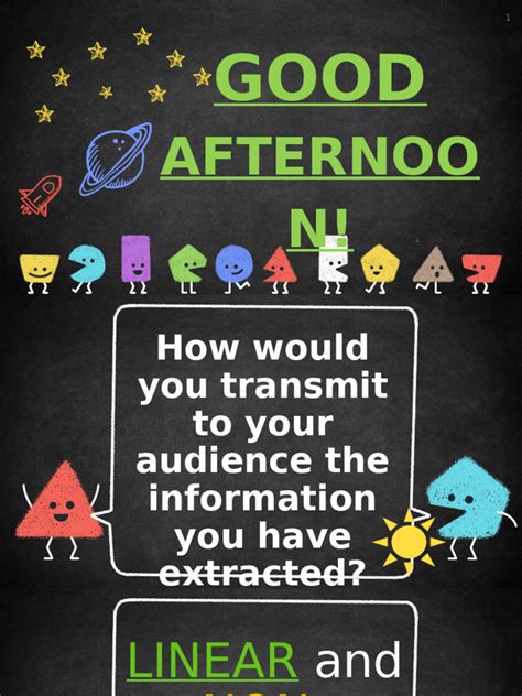 Linear Vs Non Liner Pdf Chart Information