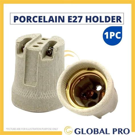 1pc E27 Porcelain Ceramic Lighting Fixture Socket Screw High Temp Ceramic Lamp Socket 40mm 1pc E27 Porcelain Ceramic Lighting Fixture Socket Screw High Temp Ceramic Lamp Socket 40mm