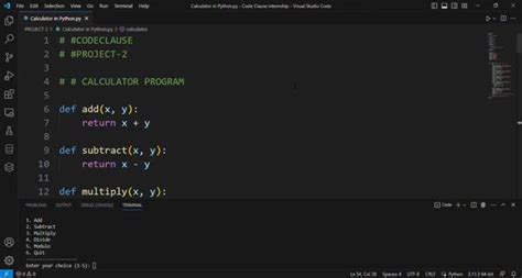 Codeclause Internship Calculator Task2 Rapaka Ravikanth