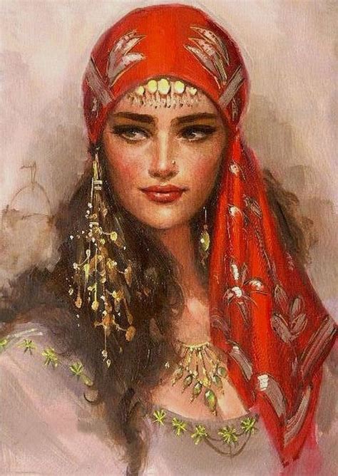 Цыганка оригинал Цыганки Портрет Цыгански