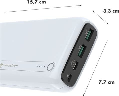 IMoshion Powerbank MAh Snellader Batterij Indicator USB USB C Micro Bol Com