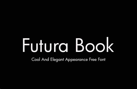 Futura Book Font Fonts Hut