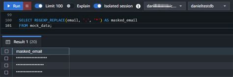 Data Masking For Amazon Redshift