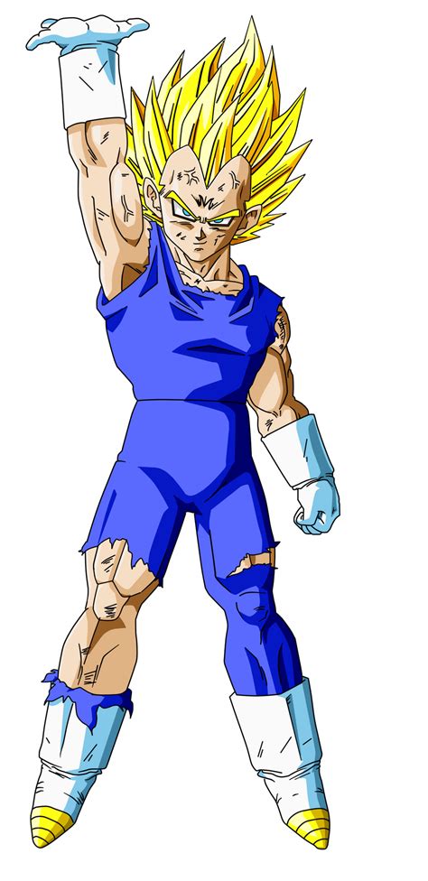 Majin Vegeta By Joseg On Deviantart