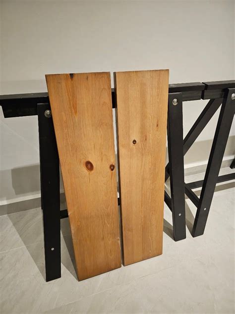 Ikea Wood Planks Furniture And Home Living Home Decor Other Home Decor On Carousell