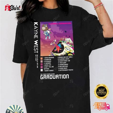 Kanye West Graduation T Shirt Great T For Fans