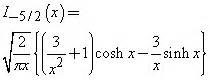 Modified Bessel Function