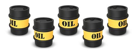 검은색과 노란색의 둥근 금속 드럼을 설정합니다 3d 렌더링 벡터 그림 백색에 고립되어 있습니다 기름 통 위험한 화학 액체 가연성 가스 폐기물 석유 산업 휘발유 표시 3차원